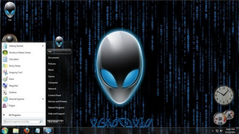 Alienware Rainmeter Skin