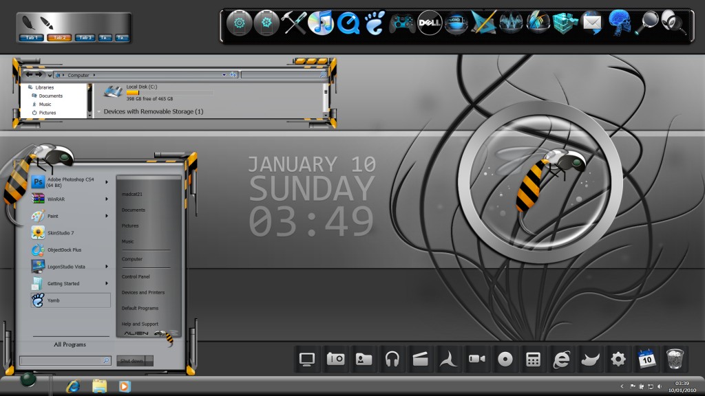 Fallout Rainmeter Skin For Windows 7