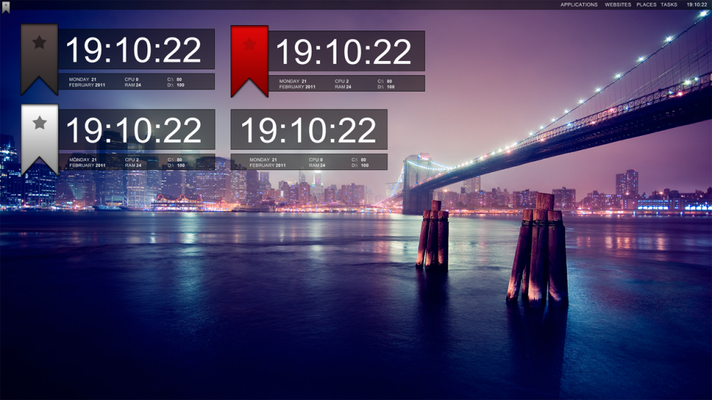 Windows 7 Utilities Rainmeter Skins