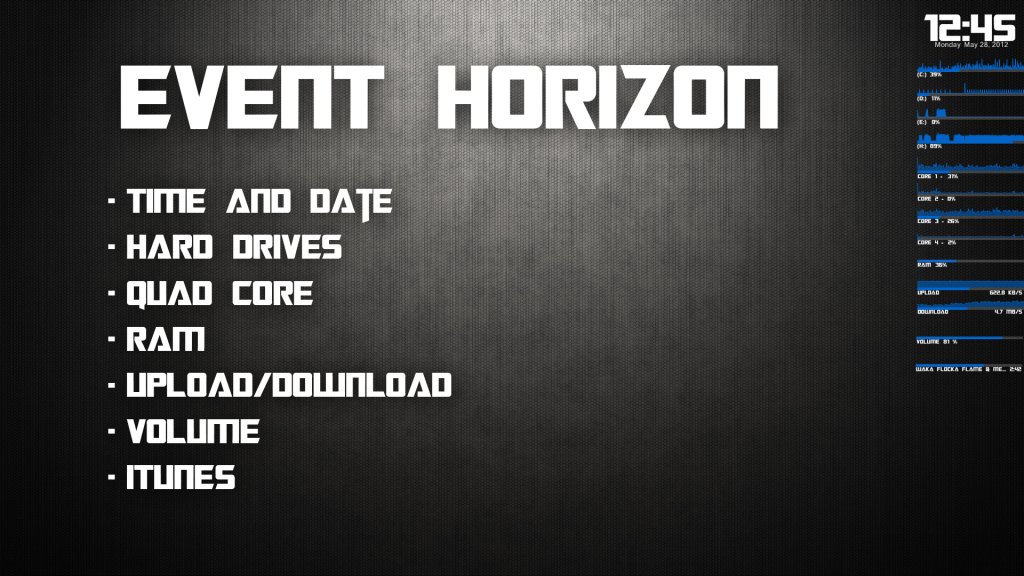Windows 7 Utilities Rainmeter Skins