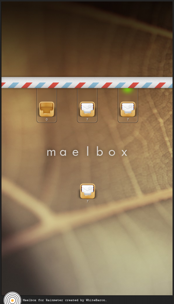 Windows 7 Utilities Rainmeter Skins