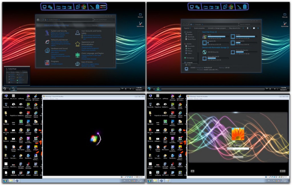 Neon Ultimate Theme for Windows 7