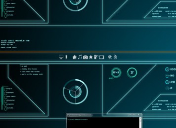 Tron Legacy Rainmeter Theme