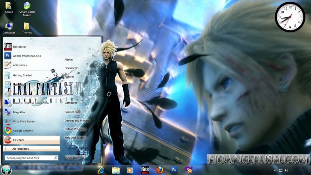 Fantasy Rainmeter Skin