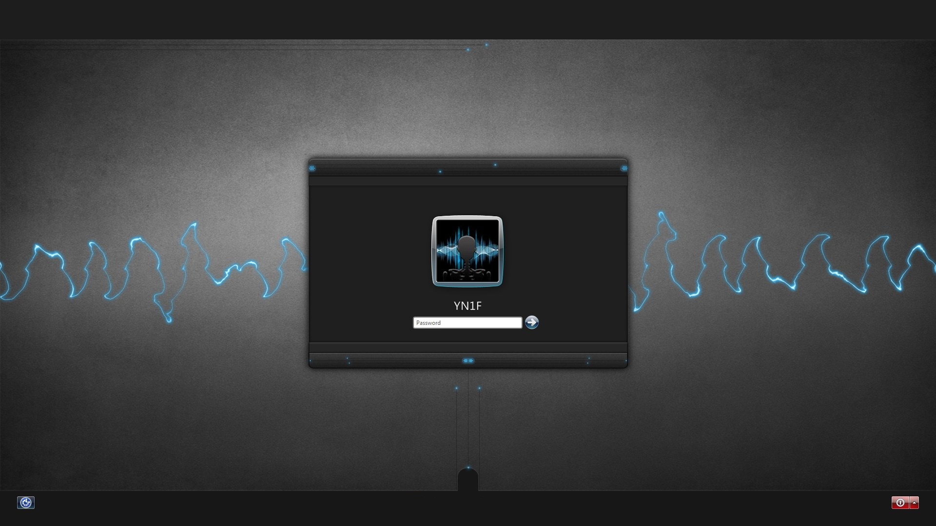 EMP Blue Logon Screen For Windows 7