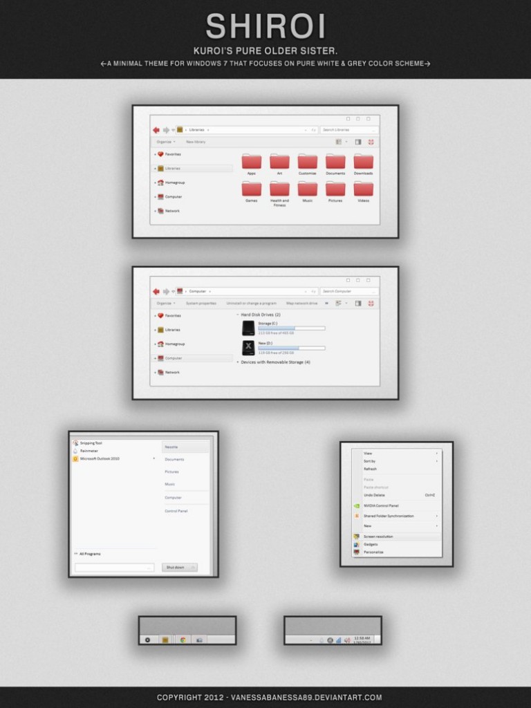 Windows Light Visual Styles for Windows7