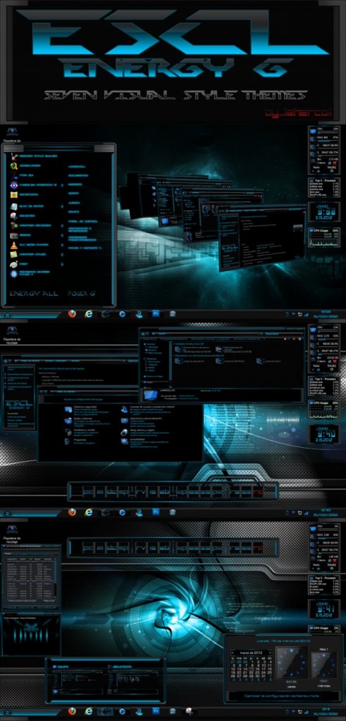 ESCL Energy G_Green Se7en Visual Style