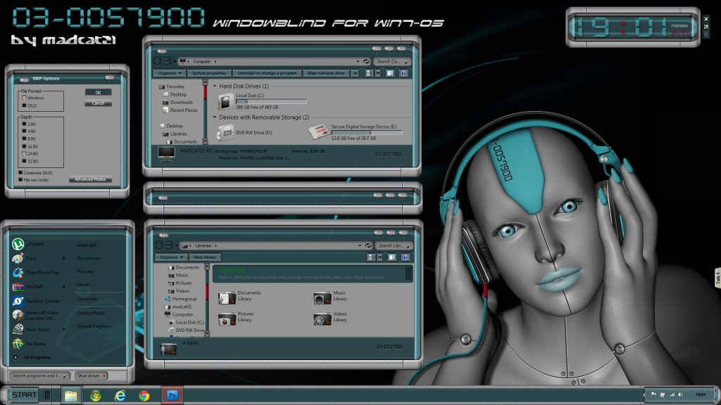 Windows 7 Utilities Windows Blind