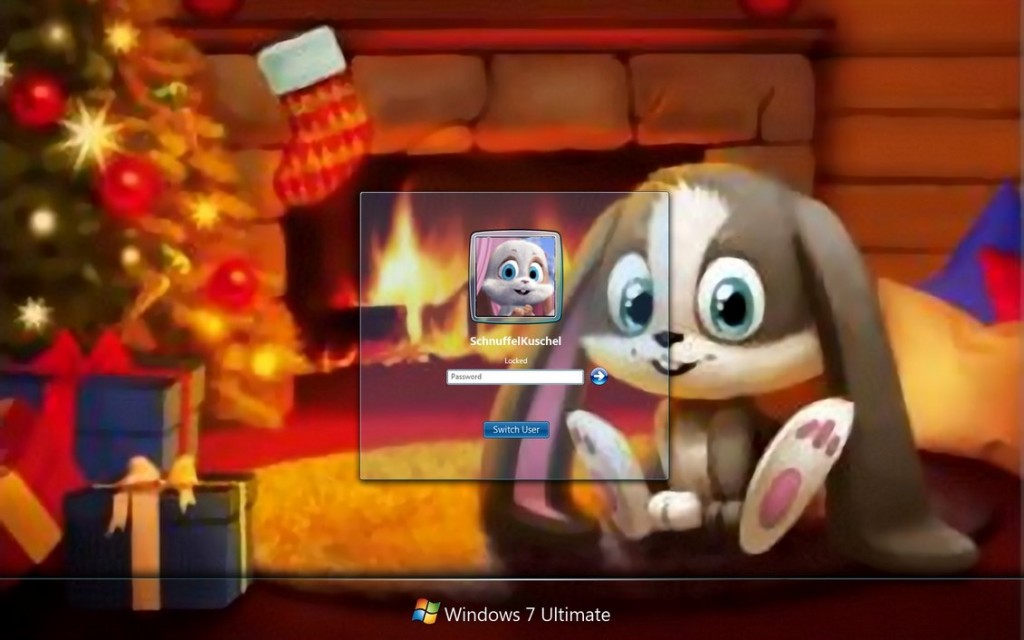 Schnuffel Love Windows7 Logon Screen